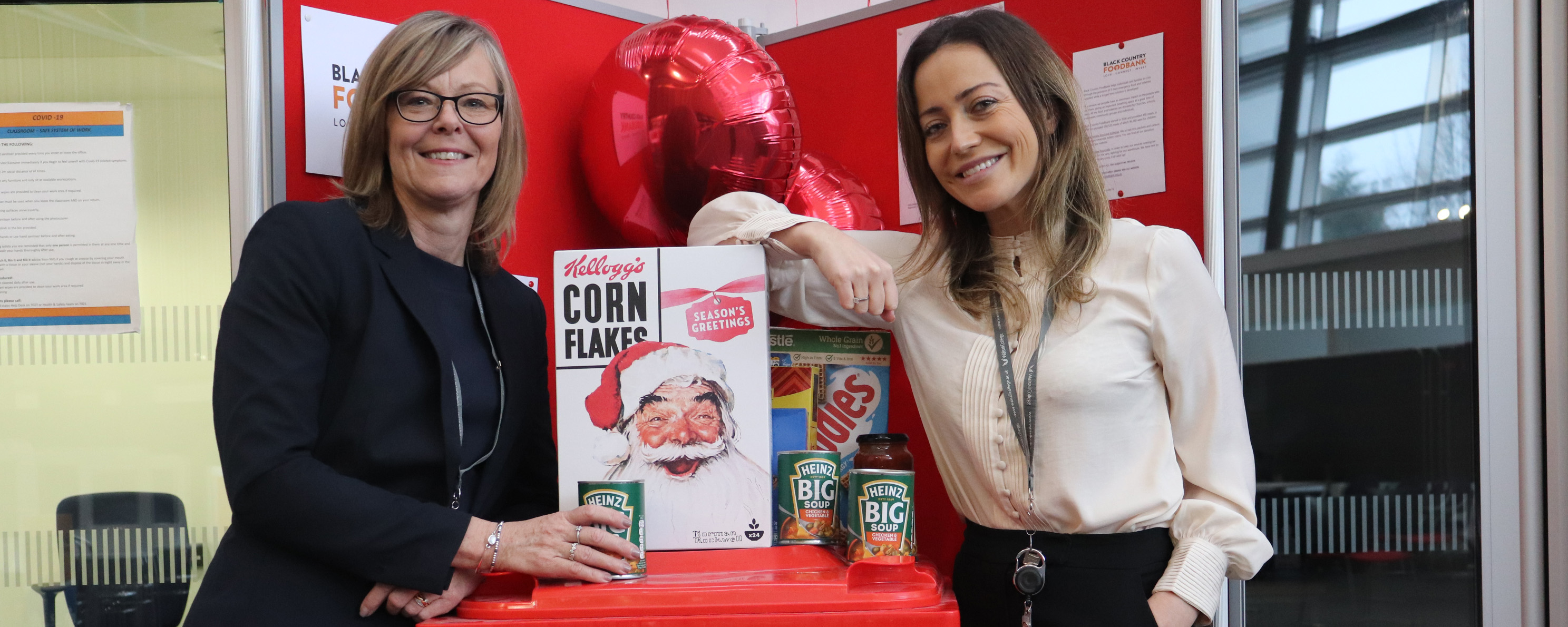 College creates food bank support systems for local families | Walsall ...