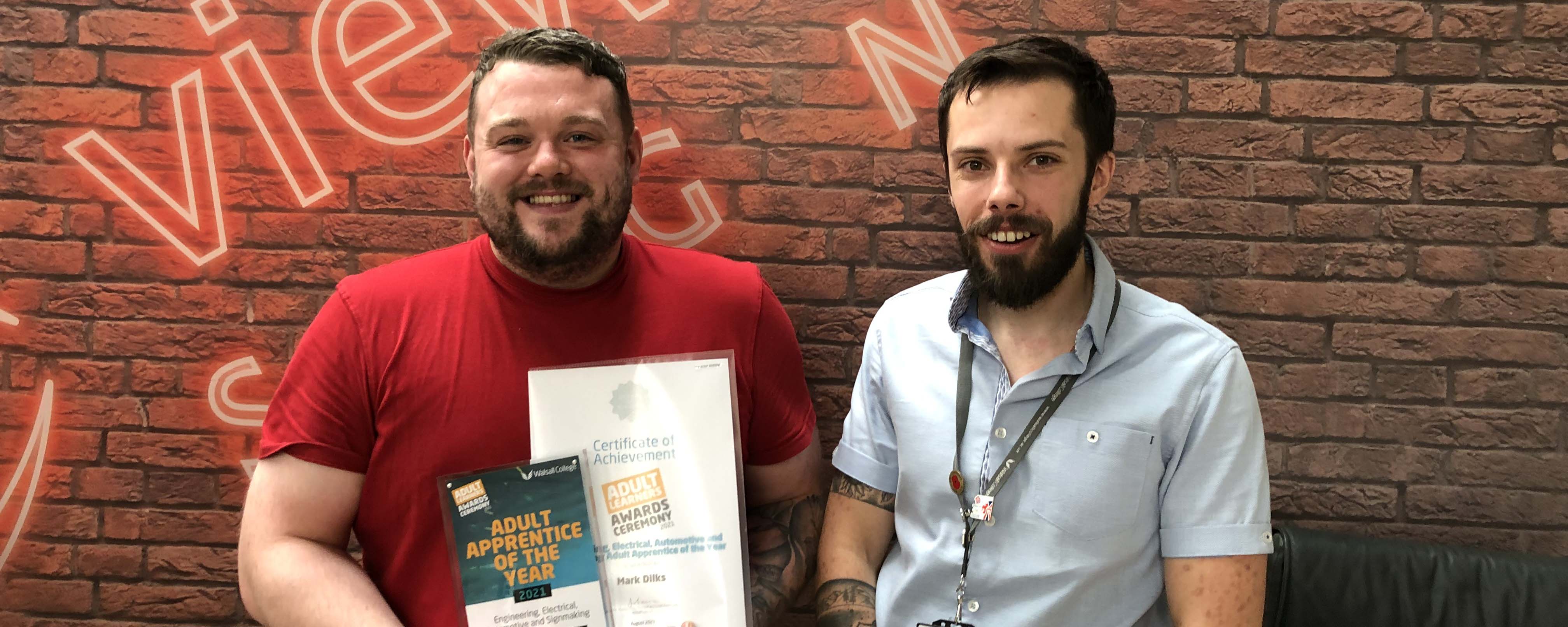 Spotlight on Talent – Mark Dilks | Walsall College