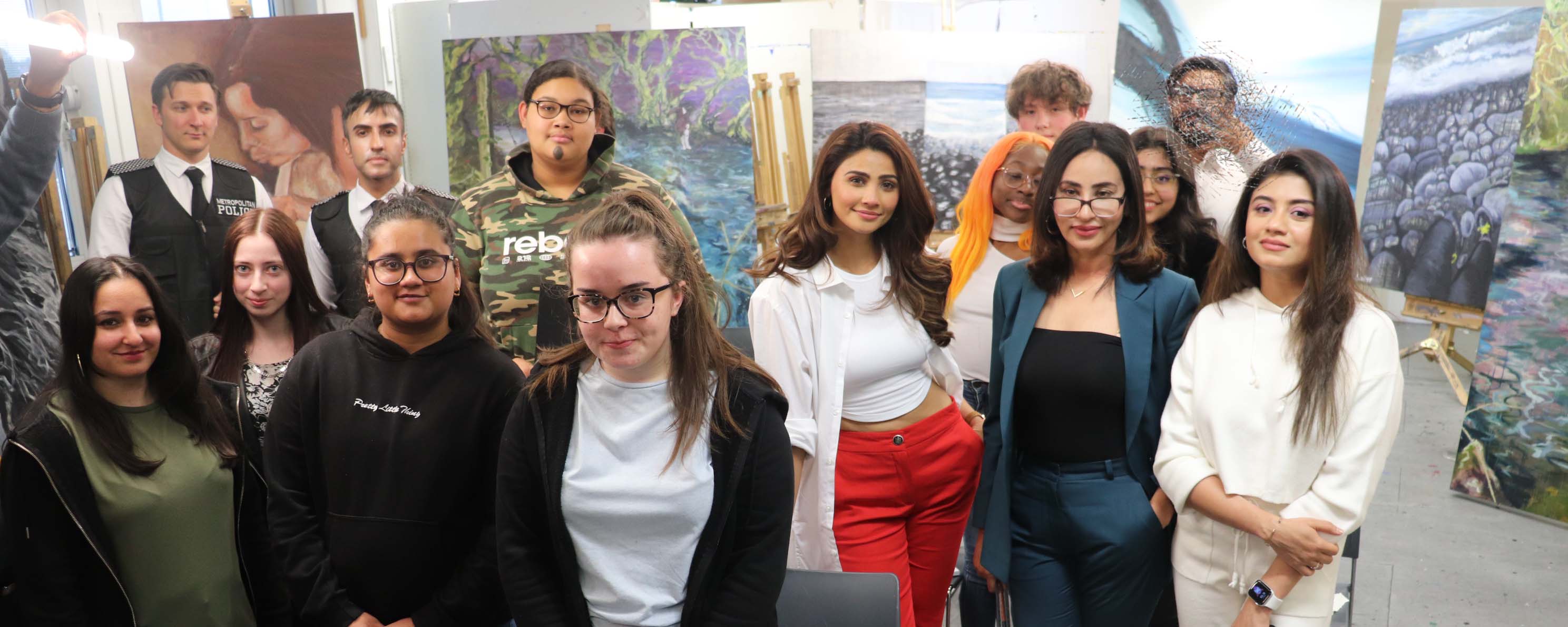Bollywood and Pollywood movie makers on location at Walsall College ...