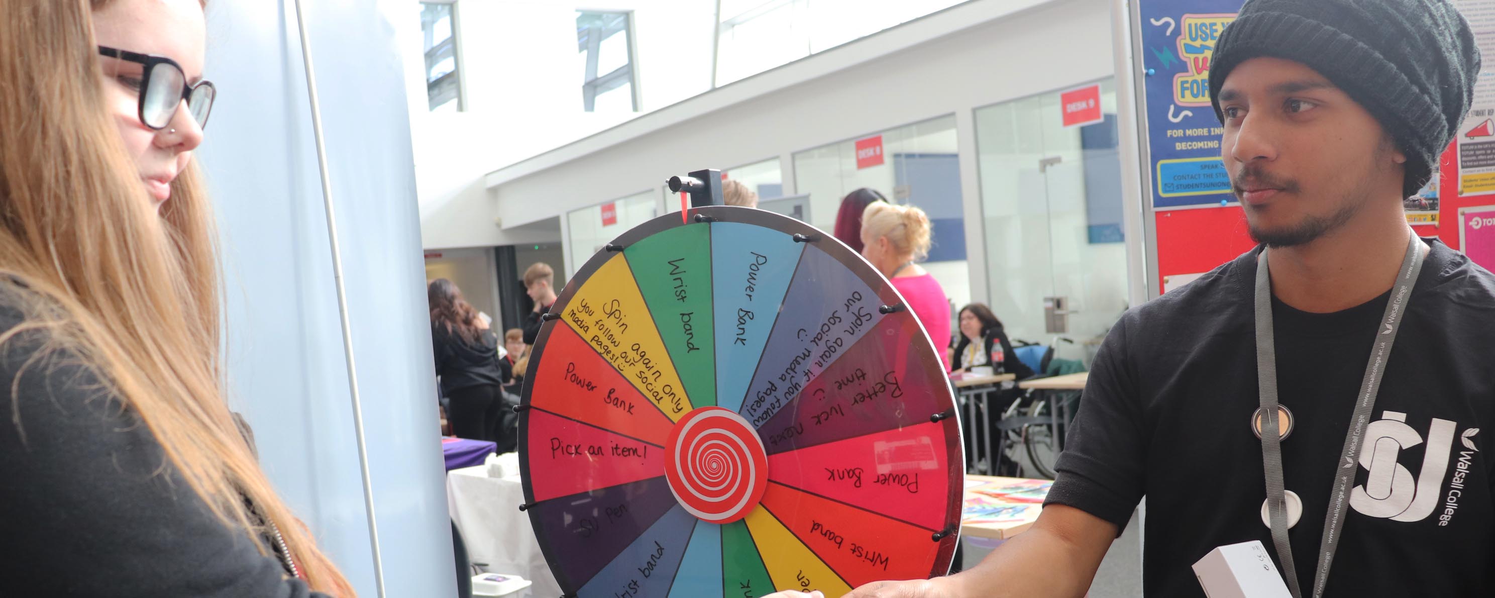 Freshers Fairs make a welcome college return | Walsall College