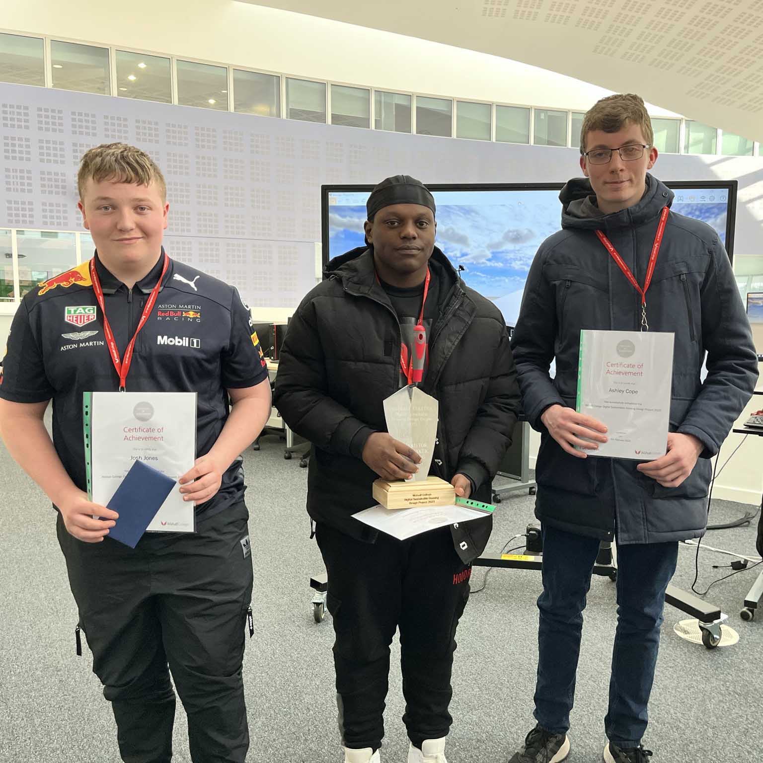 Student bricklayers go green and virtual | Walsall College