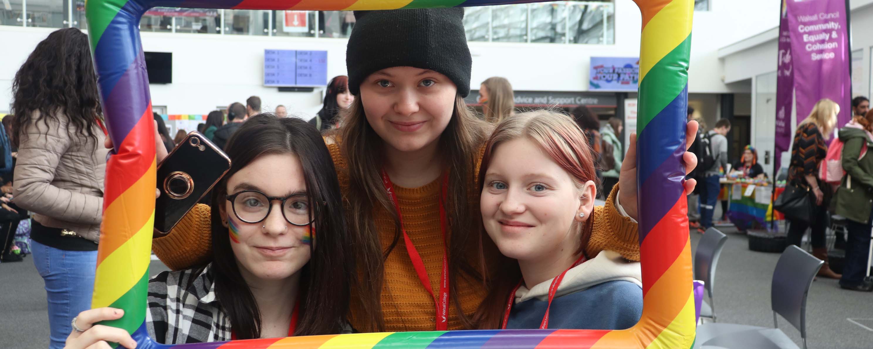 Students’ Union take pride in hosting LGBT+ event | Walsall College