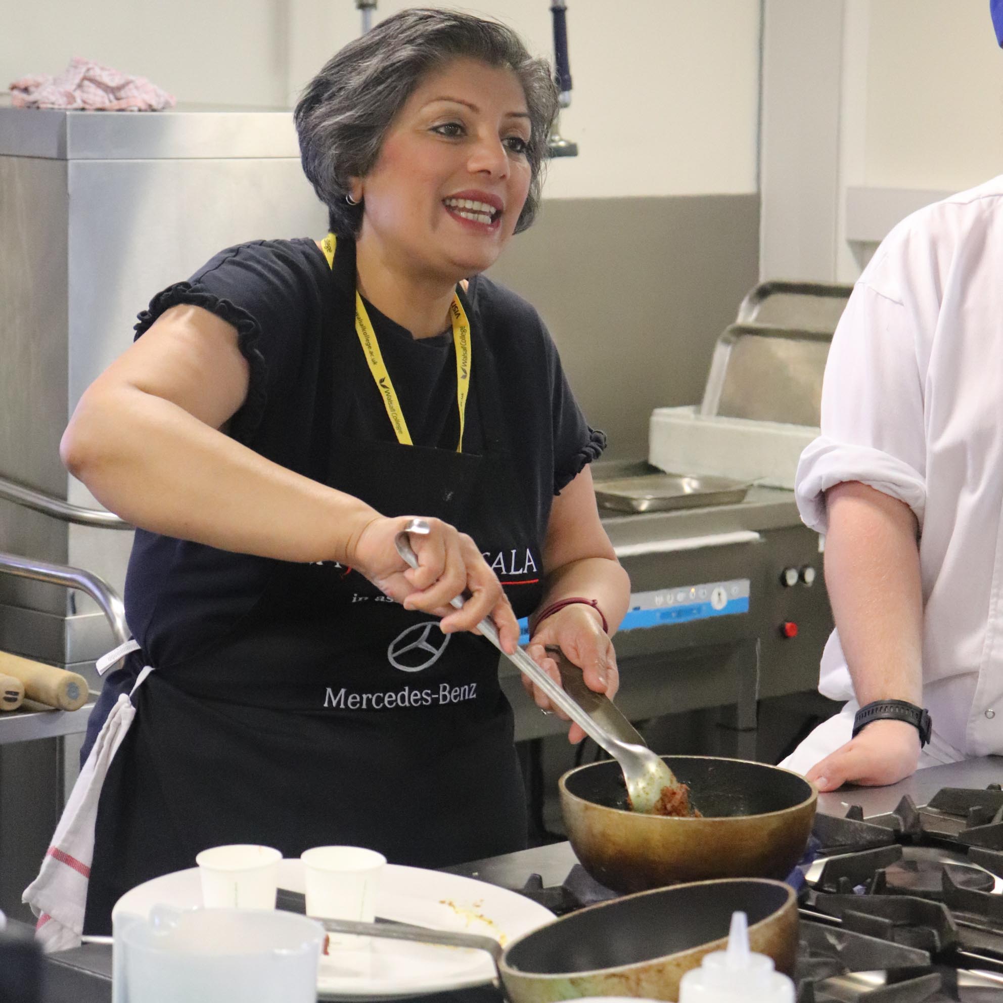 Chef shares Indian home cooking skills with hospitality students ...