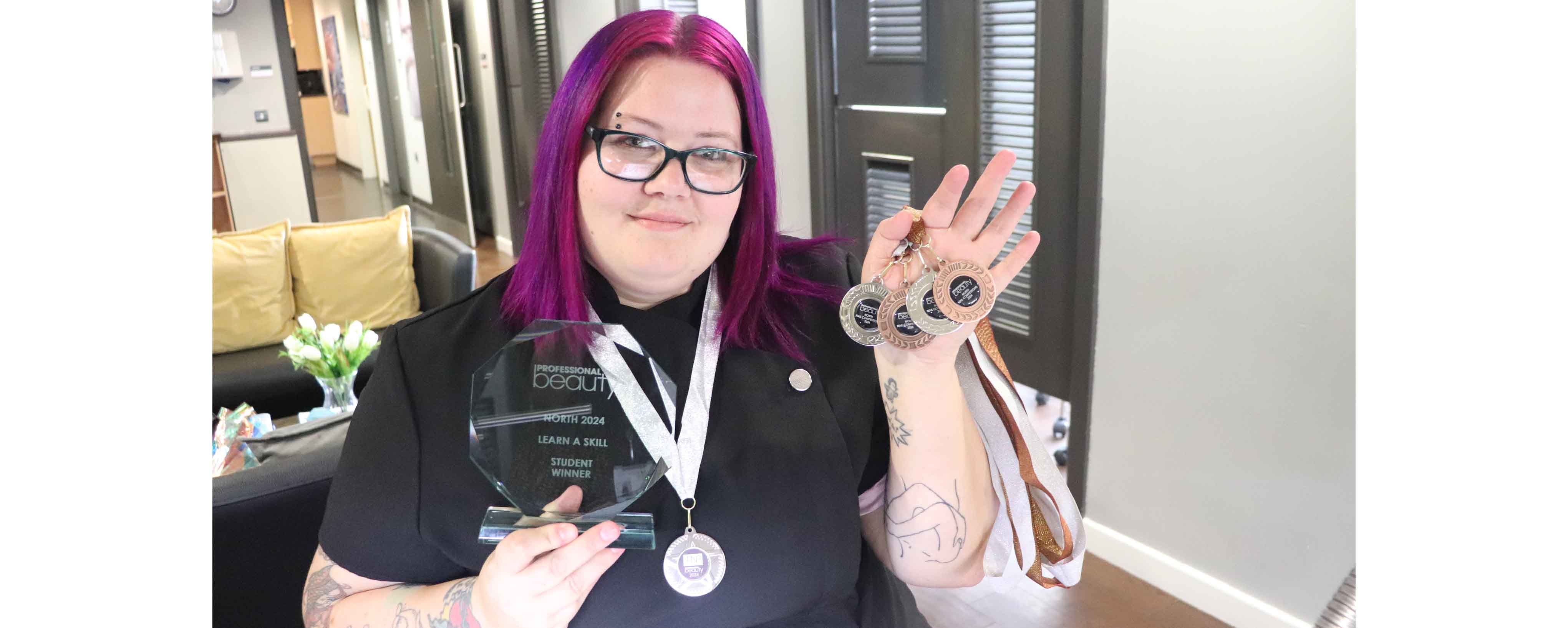 Emily is nail art competition queen | Walsall College