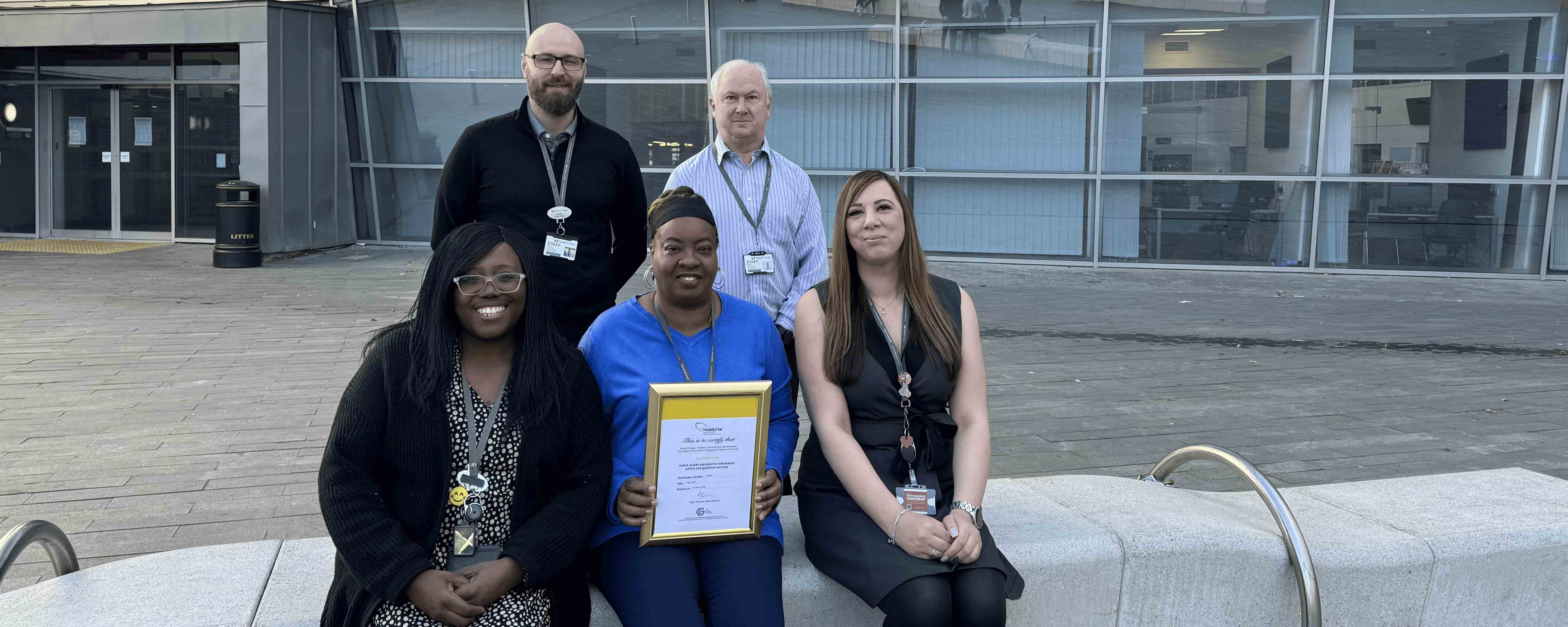 Walsall College celebrates successful Matrix Quality CEIAG ...